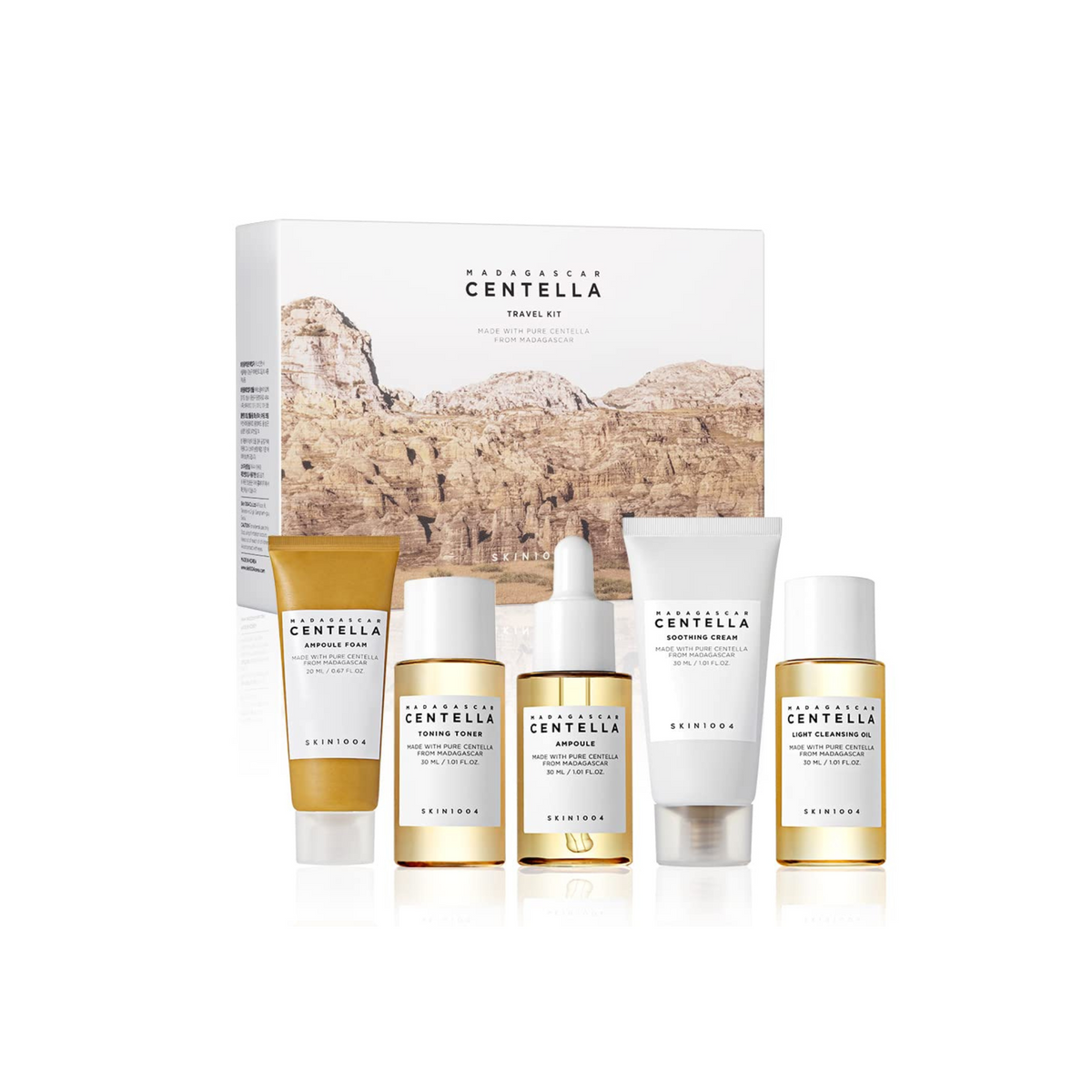 SKIN 1004 - Madagascar Centella Travel Kit – LoomiSkin